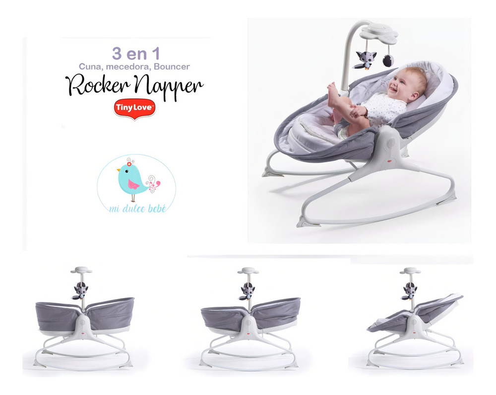 Silla Mecedora Para Bebé Tiny Love Cozy Rocker Napper Gris – Digamo.uy