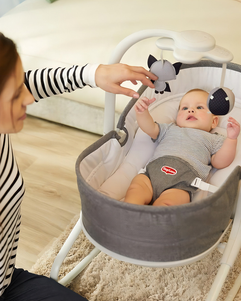 Silla Mecedora Para Bebé Tiny Love Cozy Rocker Napper Gris – Digamo.uy